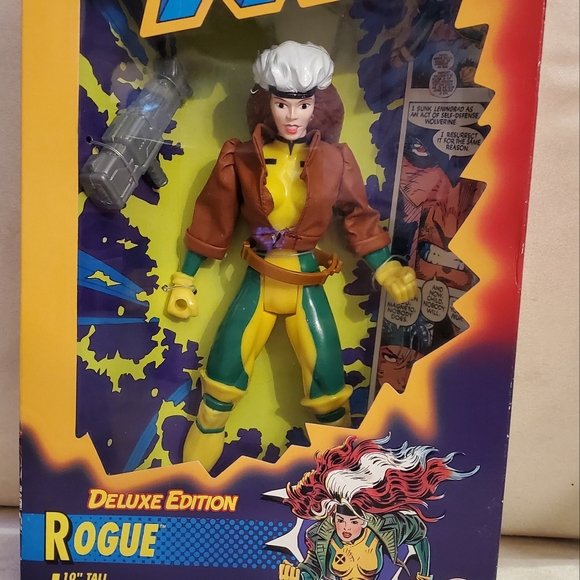 Marvel | Toys | Rogue Classic 996 Deluxe Edition Toy Biz 1 Uncanny Xmen ...